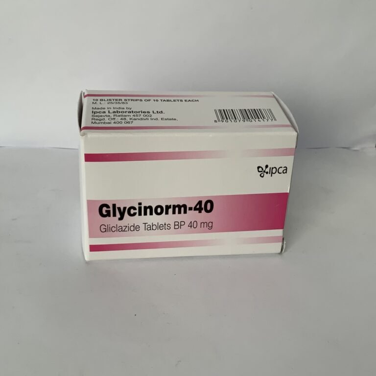 GLYCINORM 40mg - Sukitha Pharmacy & Clinic (Pvt) Ltd