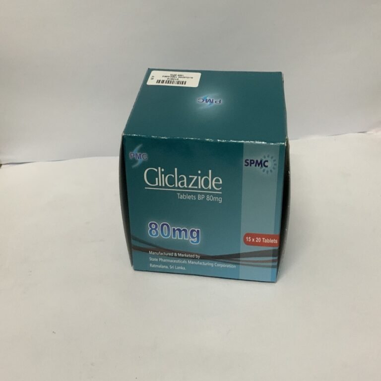 GLICLAZIDE 80 - Sukitha Pharmacy & Clinic (Pvt) Ltd
