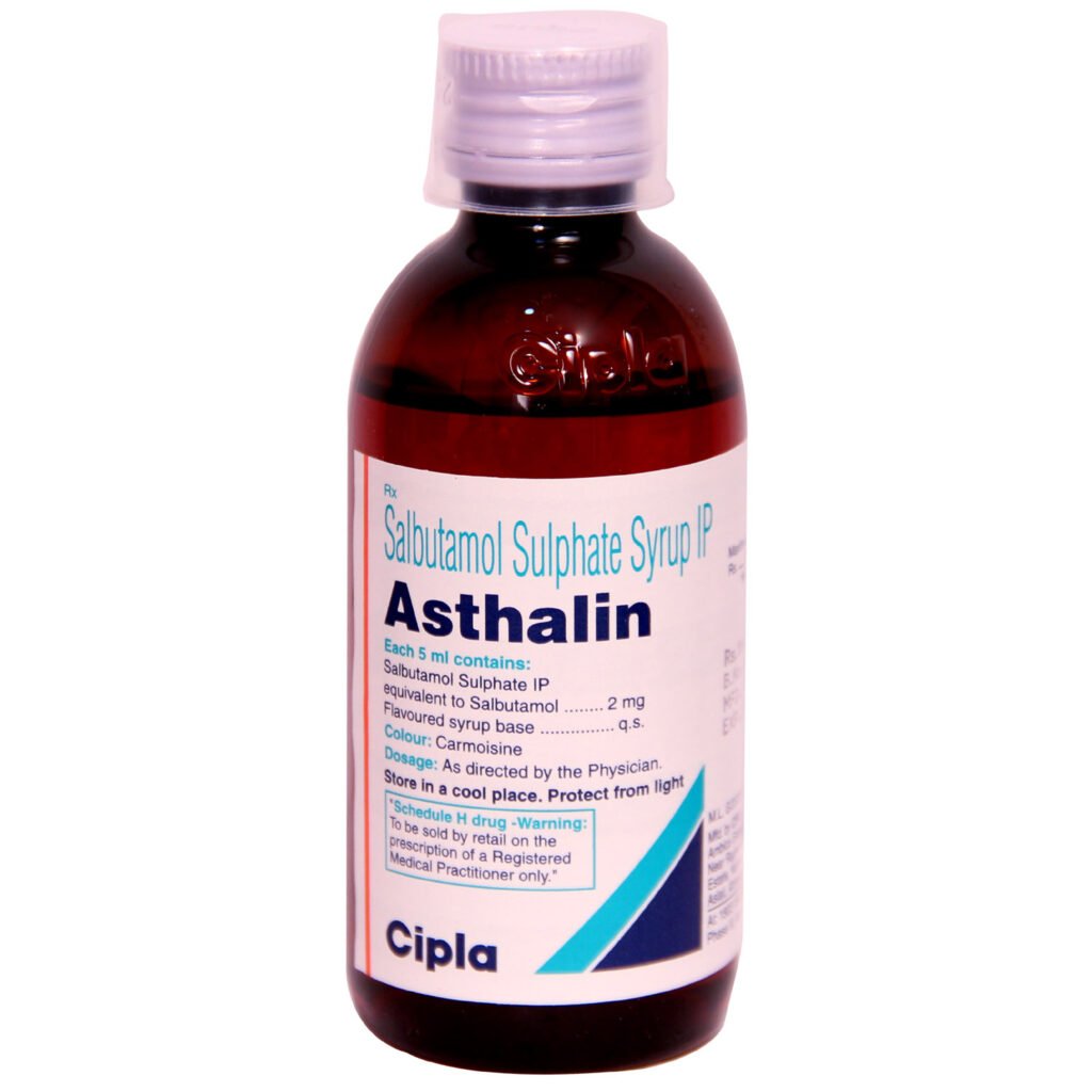 ASTHALIN SYRUP 100 ml - Sukitha Pharmacy & Clinic (Pvt) Ltd