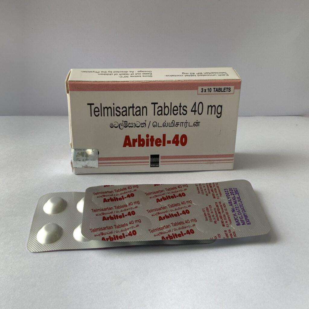 ARBITEL 40 mg - Sukitha Pharmacy & Clinic (Pvt) Ltd